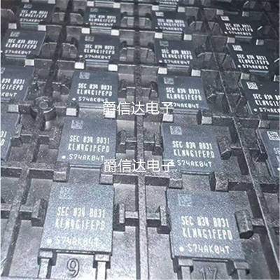 KLM4G1FEPD-B031 EMMC 4G 5.0版本 BGA153球 全新字库 可直拍