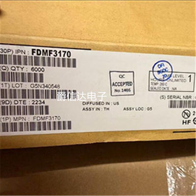 全新原装 FDMF3170 丝印FDMF3170 封装PQFN-39 半桥驱动器芯片IC