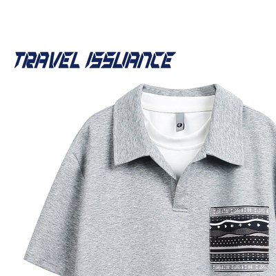 休闲宽松假两件百搭短袖T恤