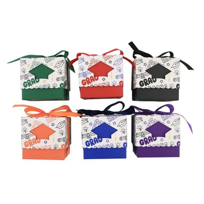 毕业派对礼物糖果礼盒纸盒