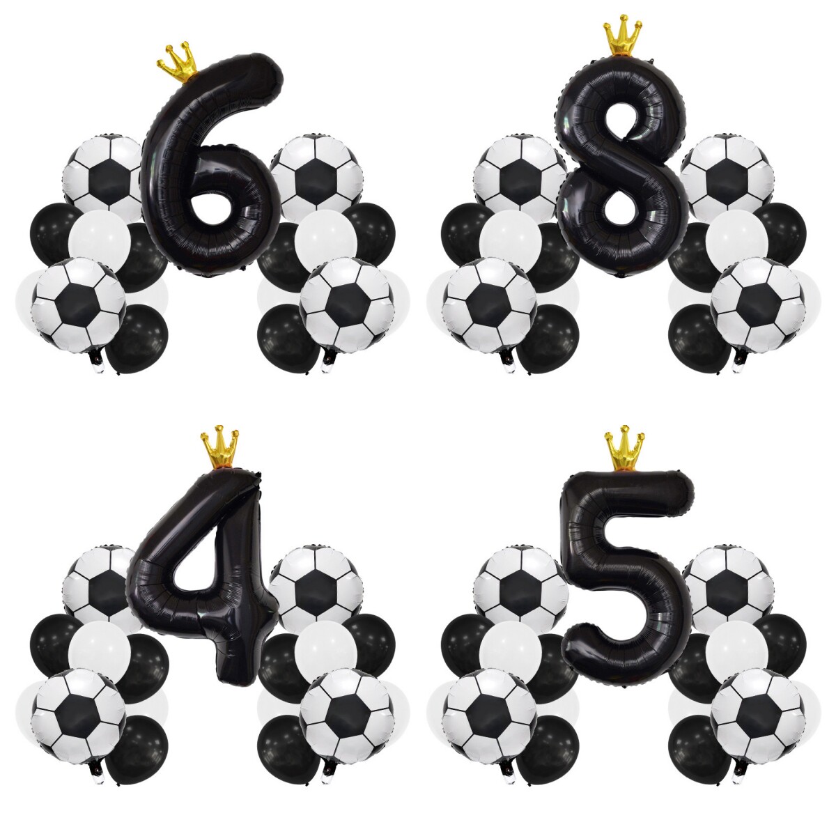 1-9数字气球套装 节日生日派对足球 PT-ST-H6212