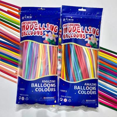 喜气猴猴长条260马卡龙气球