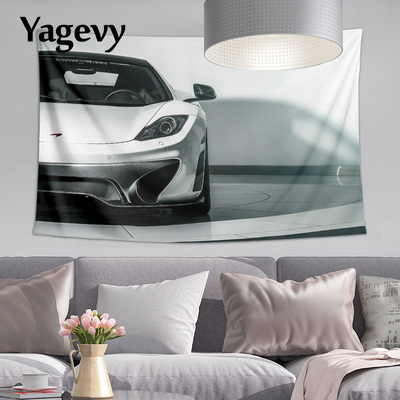 McLaren迈凯伦挂毯挂布P1 GT 720S 超跑赛车跑车装饰背景布海报