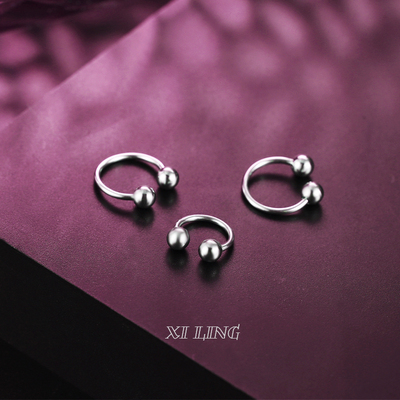 不掉色睡觉不用摘防过敏男女耳钉