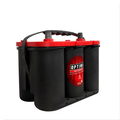 OPTIMA奥铁马卷绕蓄电池红顶D34 12V50AH 越野车工业设备