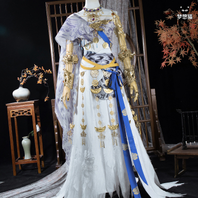 燕云十六声望月婵媛cos服古风