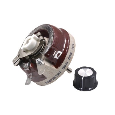 热销RHEOSTAT美式圆盘电阻瓷盘可变可调电位器25W50W100W150W300W
