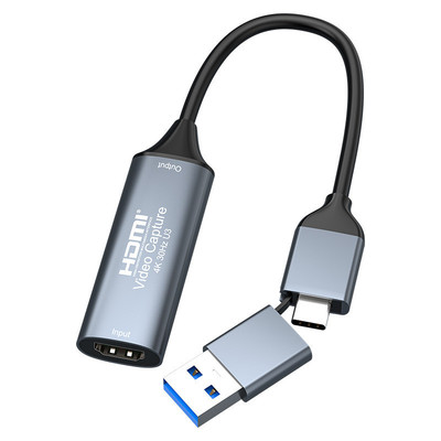 MS2130 4KHDMI转TYPE C+USB3.0高清视频采集卡电脑手机游戏直播卡