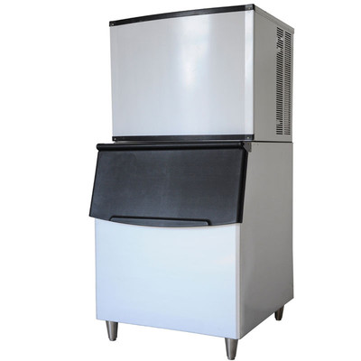 热销2025厂家新款 110v 方冰粒机 ice maker 酒吧冰机 280kg制冰