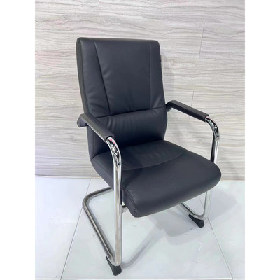 办公椅艺皮钢制脚弓形椅sywb-y02尺寸470*600*990