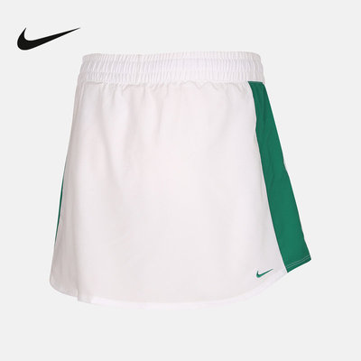 NIKE耐克大童运动裙夏季新款LOGO刺绣透气短裙半身裙IR4952-100