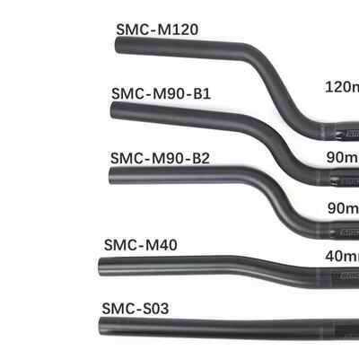 SMC碳纤维小布车把 M把25.4 560长小布国布折叠车pline cline