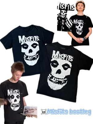 GROOVE VINTAGE 马丁同款 Misfits Bandtee Gildan