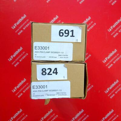 非实价议价议价议价Ifm E33001 易福门管接头 DN25 DN40 CLAMP G1