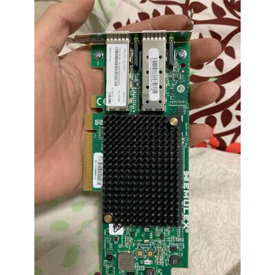 非实价议价议价议价拆机emulex 光纤网卡，00JY823 P008827非实价