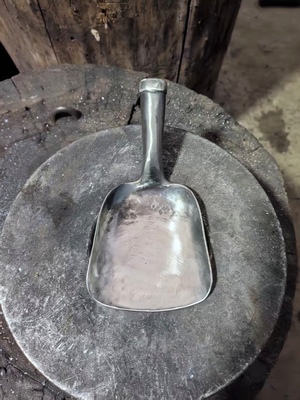 热锻纯手工复古风老式316不锈钢锅铲头