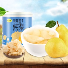 新鲜银耳莲子炖梨清甜滋润