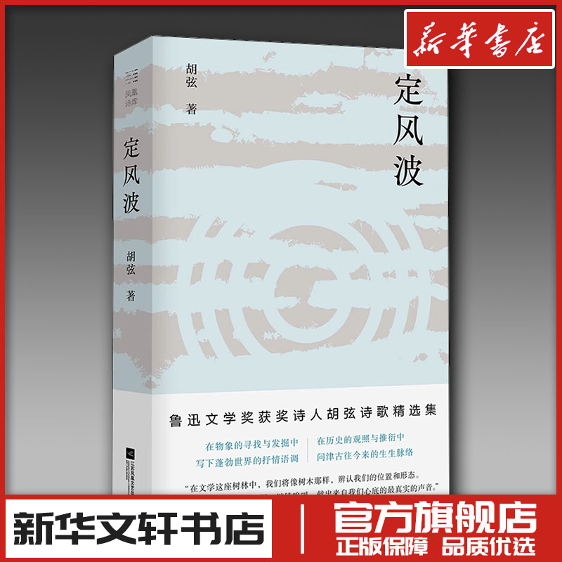 定风波 胡弦 著 中国现当代诗歌文学 新华书店正版图书籍 江苏凤凰文艺出版社