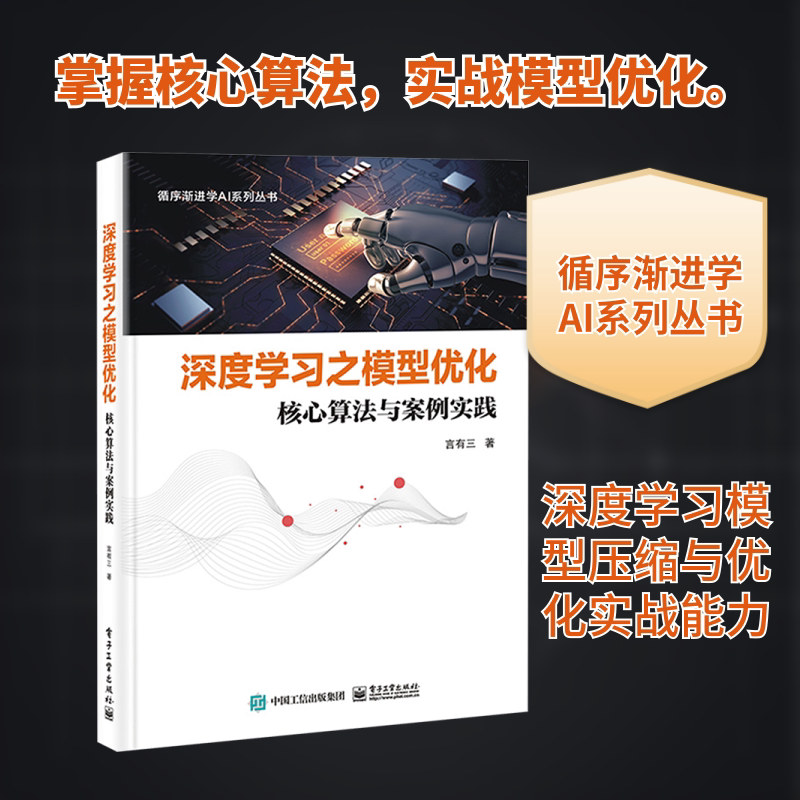 深度学习之模型优化 核心算法与案例实践 言有三 著 计算机理论和方法(新)专业科技 新华书店正版图书籍 电子工业出版社