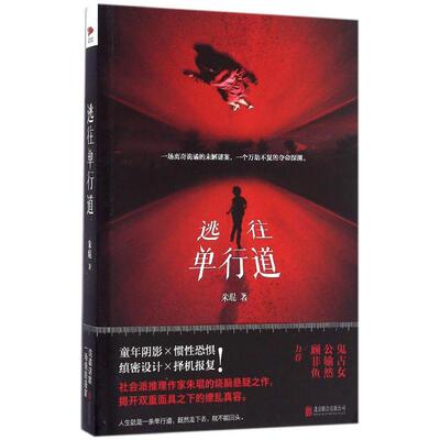 逃往单行道 朱琨 著 现代/当代文学文学 新华书店正版图书籍 北京联合出版公司