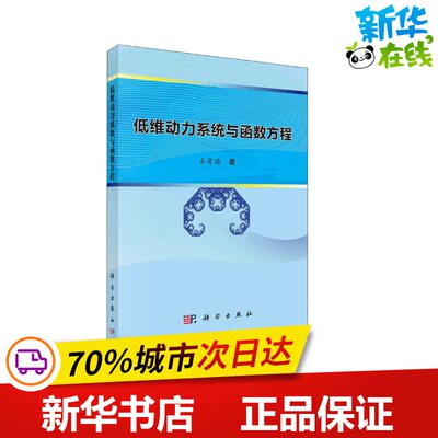 低维动力系统与函数方程 石勇国 著 大学教材大中专 新华书店正版图书籍 科学出版社