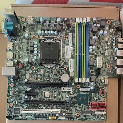 联想 M920s-N000 主板 I370MS PS2接口COM口PCI插槽 拆机9成新