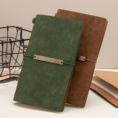 复古手账本活页笔记本子旅行手帐