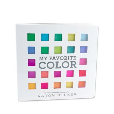 【现货】我喜爱的颜色（艺术创意洞洞书）My Favorite Color【凯迪克奖得主Aaron Becker】英文进口原版儿童图书3-6岁艺术启蒙Aar