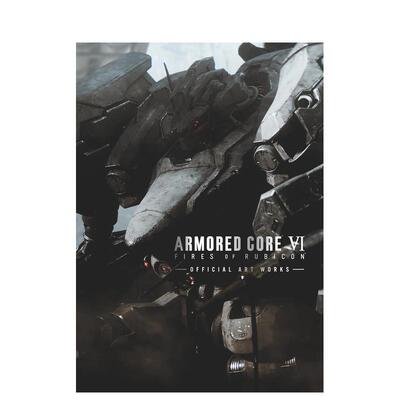 【预售】装甲核心6 境界天火 机甲佣兵官方公式艺术设定集 ARMORED CORE VI FIRES OF RUBICON 日文进口原版模型手办图鉴图书