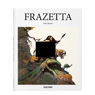 【预售】弗兰克·弗雷泽塔 Frank Frazetta【Basic Art 2.0】 英文进口原版艺术插画原画设定集TASCHEN正版图书籍Dan Nadel