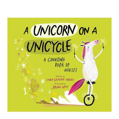 【现货】独轮车上的独角兽 A Unicorn on a Unicycle英文进口原版儿童绘本图书Holiday House