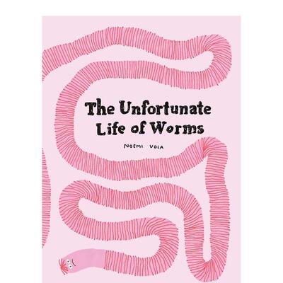 【预售】The Unfortunate Life of Worms可怜虫蚯蚓的生活意大利插画师Noemi Vola 英文进口原版艺术插画原画设定集外文图书 Noem