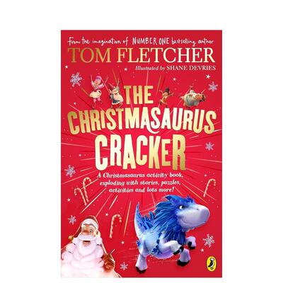 【预售】圣诞龙趣味小册 【The Christmasaurus】The Christmasaurus Cracker 英文进口原版儿童故事图书图书 儿童中年级读物Flet