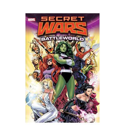 【预售】漫威Marvel 秘密战争：斗界合集 卷1 Secret Wars: Battleworld Omnibus Vol. 1 Jim Cheung Cover 英文进口原版漫画Marv