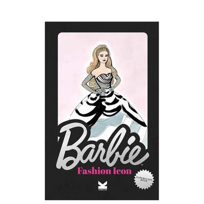 【预售】芭比时尚典藏：纸上奇境 Barbie Fashion Icon: Paperscape Activity Book 原版英文时尚综合