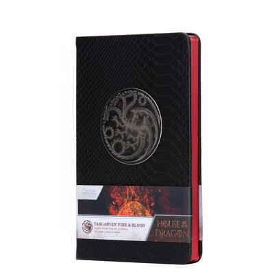 【预售】权力的游戏前传：龙之家族 House of the Dragon: Targaryen Fire & Blood 精装 Journal英文进口原版影视外文图书籍