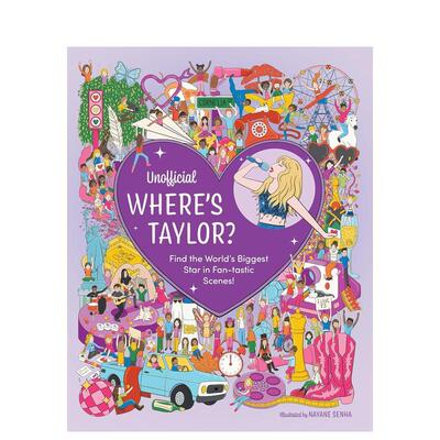 【现货】非官方泰勒在哪里？：在超赞场景中寻找全球星！ Unofficial Where's Taylor? 英文进口原版儿童趣味图书Editors of Char