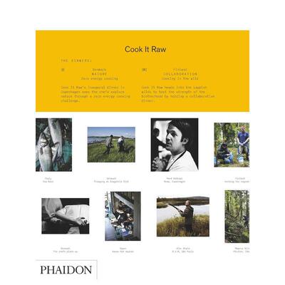 【预售】CookitRaw，生煮前卫厨师大厨与独特就餐体验晚餐与可持续菜谱食谱英文原版图书籍进口正版Andrea Petrini Alessandro Po