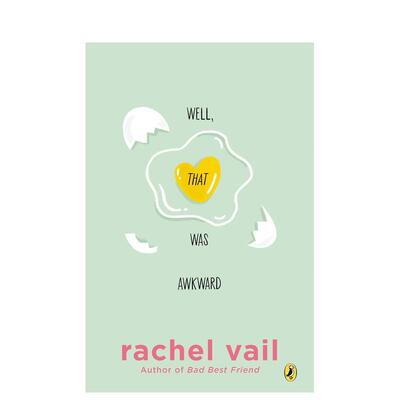 【预售】嗯那很尴尬WELL, THAT WAS AWKWARD英文进口原版章节书儿童图书籍3-6岁VAIL  RACHEL