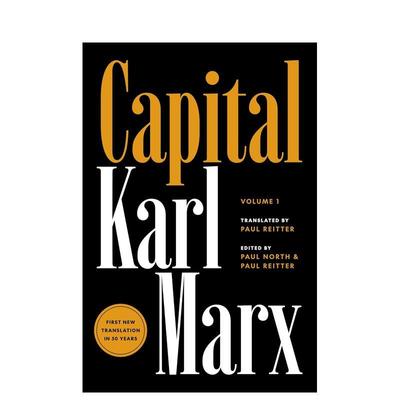 【现货】马克思 资本论 卷1 Capital : Critique of Political Economy， Volume 1 全新译本 英文进口原版社会科学图书Karl Marx