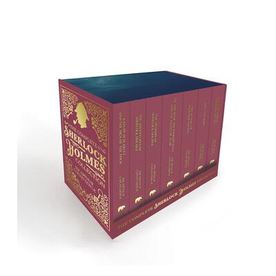 【预售】福尔摩斯探案全集：精装刷边7卷套盒 The Complete Sherlock Holmes Collection 英文进口原版文学正版图书籍Arthur Cona