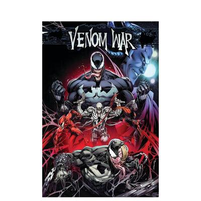 【预售】漫威 毒液战争 VENOM WAR 英文进口原版漫画正版图书籍Iban Coello  Al Ewing  Carlos Nieto外文正版