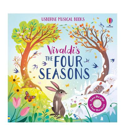 【预售】【有声书】四季 【Musical Books】The Four Seasons英文进口原版儿童趣味图书Fiona Watt外文