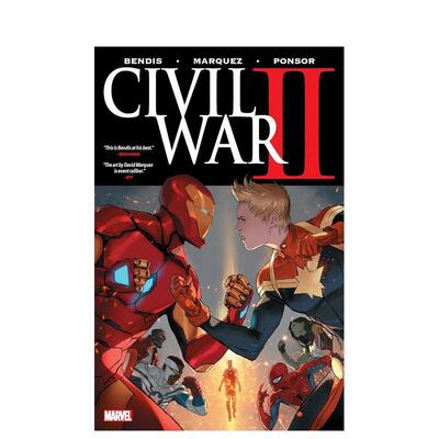 【预售】内战II [新印刷] Civil War Ii [New Printing]  英文漫画 外文进口原版图书籍Marvel