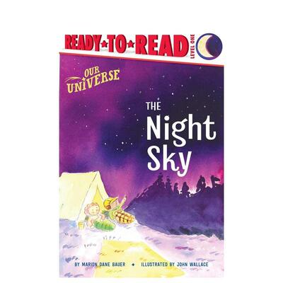 【预售】夜空 Night Sky 进口原版英文儿童分阶阅读图书3岁-6岁BAUER  MARION DANE外文正版