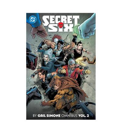 【现货】DC秘密六  综合卷2 Secret Six by Gail Simone Omnibus Vol. 2 英文漫画进口原版正版图书籍Gail Simone