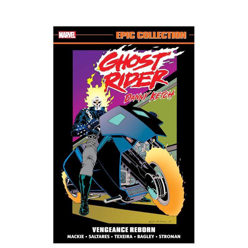 【现货】恶灵骑士：丹尼·凯奇史诗合集：复仇重生 GHOST RIDER: DANNY KETCH EPIC COLLECTION 原版英文漫画 ...