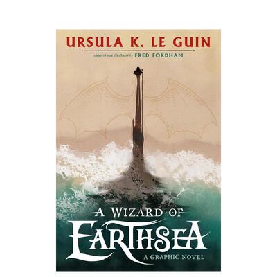 【现货】地海巫师 经典奇幻冒险故事改编图像小说 A Wizard of Earthsea 经典奇幻冒险故事 英文进口原版儿童漫画图书3-6岁Ursula