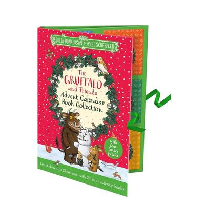 【预售】咕噜牛和朋友们的圣诞倒数日历绘本集：24 本迷你活动书陪你倒数圣诞 The Gruffalo and Friends Advent Calendar BookJu