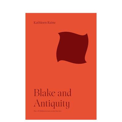 【预售】【梅隆艺术讲座丛书】布莱克与古代 Blake and Antiquity 原版英文艺术画册画集Kathleen Raine